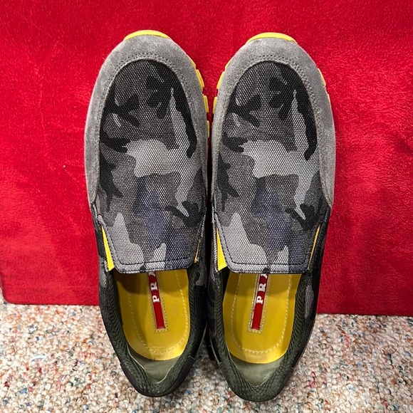 Prada | Shoes | Prada Sneakers Camo Print | Poshmark